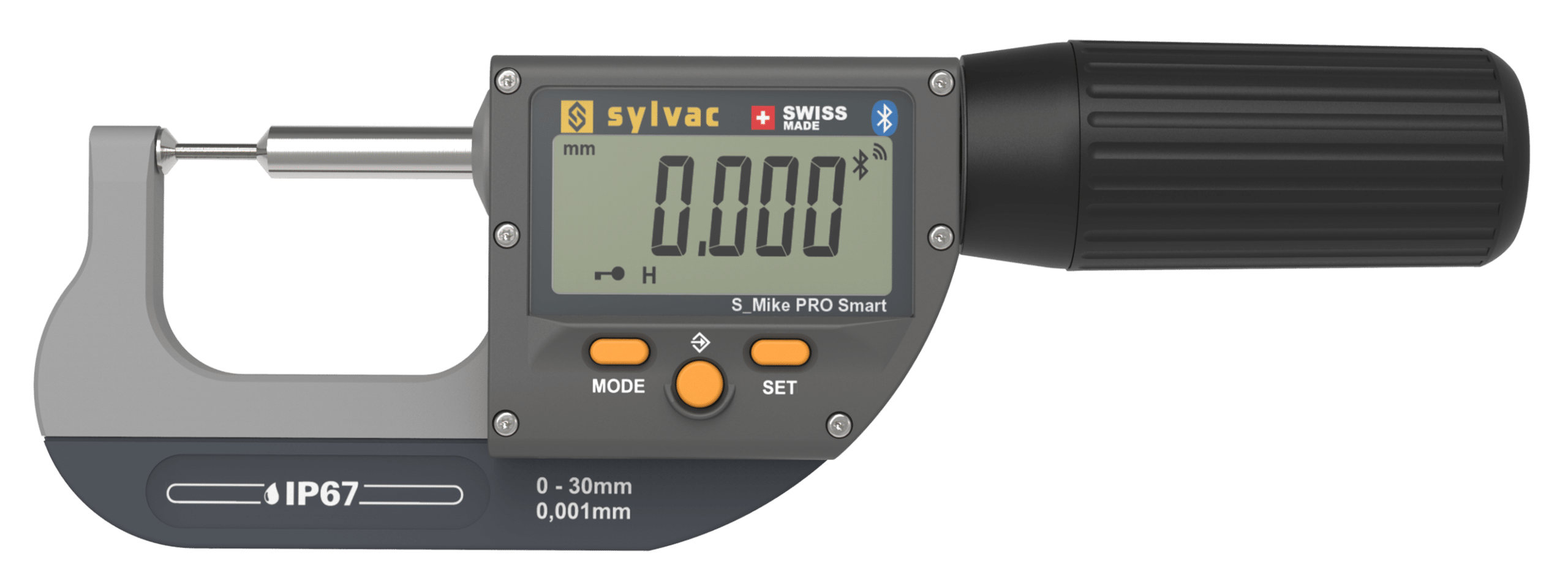 Professional micrometer S_Mike PRO Cylindrical Ø2 - Sylvac