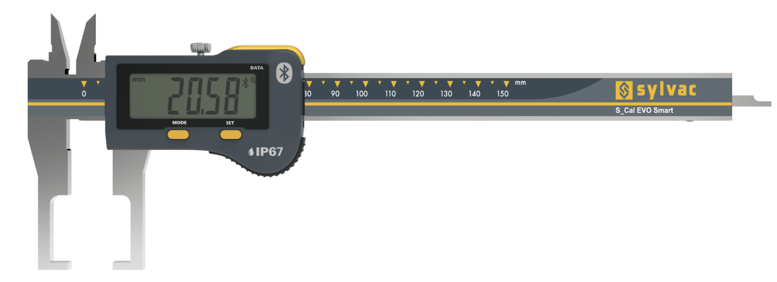 Caliper S_Cal EVO Smart External Groove - Sylvac