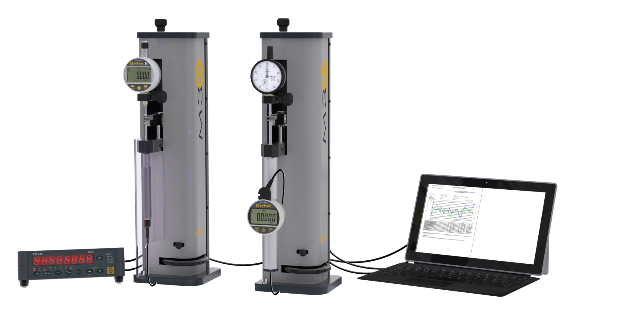 Digital indicator testing stand M3 - Sylvac