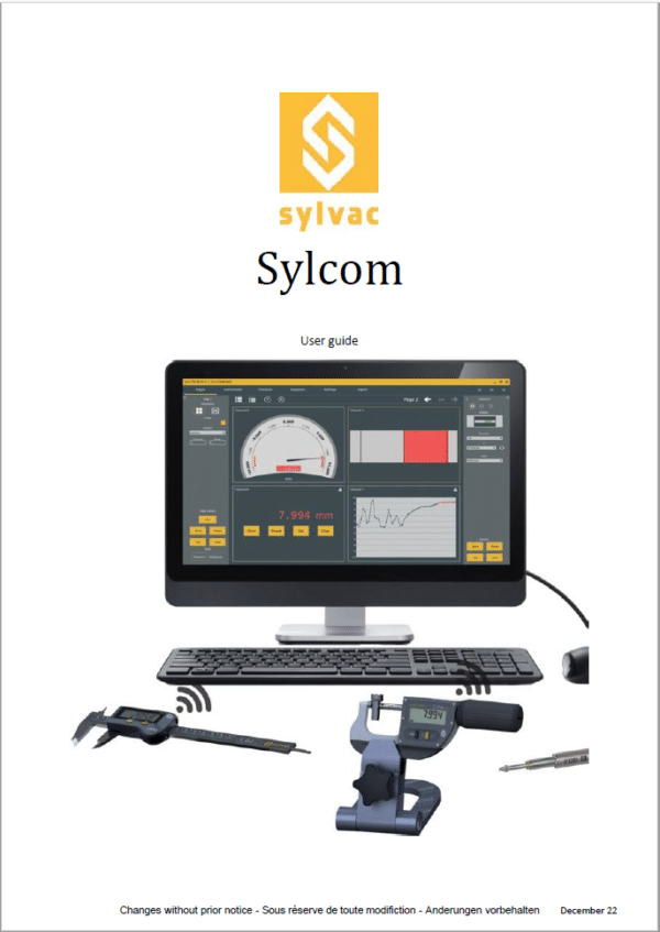 Data transmission - Sylvac