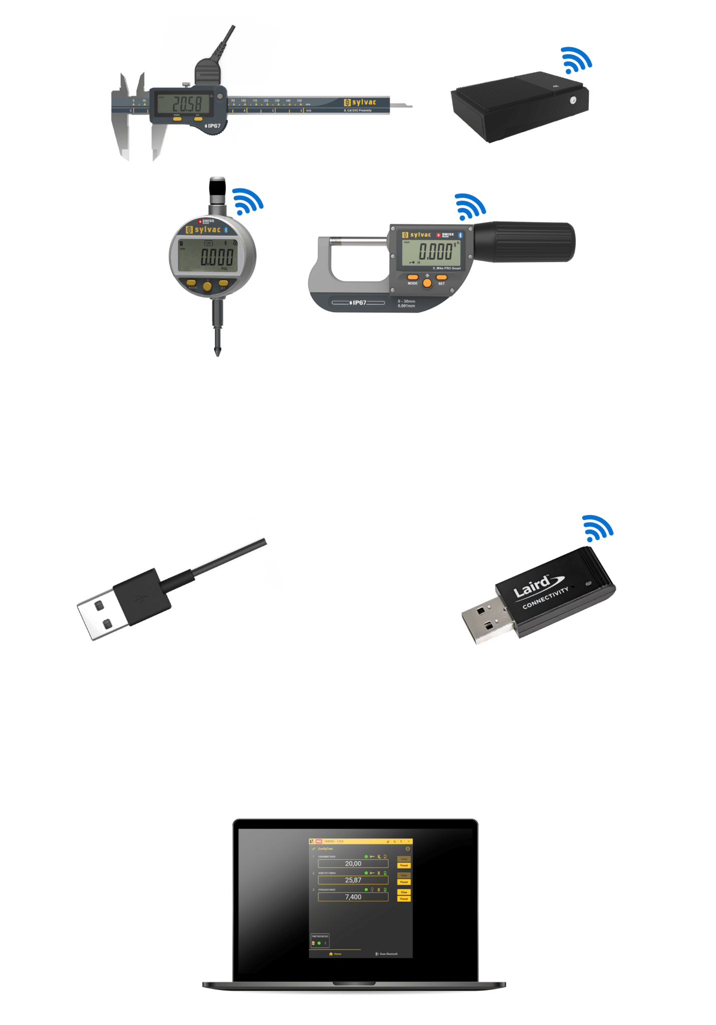 Virtual Multiplexer VMUX - Sylvac