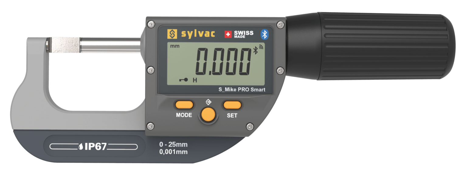 Professional micrometer S_Mike PRO Knife-shaped - Sylvac