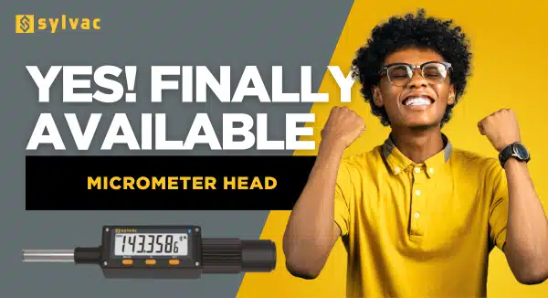 Neue Einbaumessschraube S_Head Smart - Sylvac